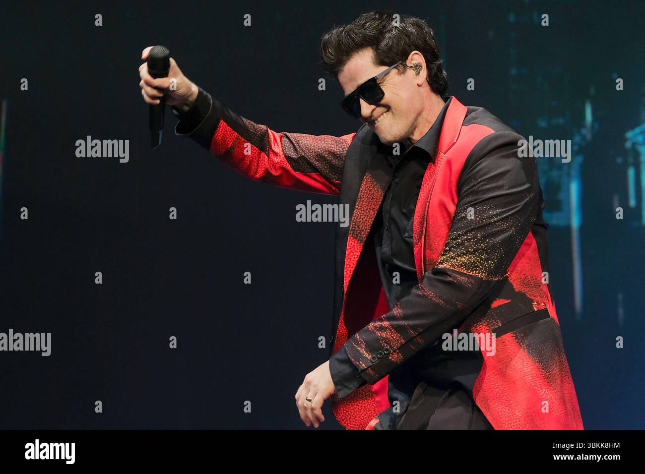 Newport, UK. 21st June, 2025. Danny O'Donoghue lead vocalist, guitarist ...