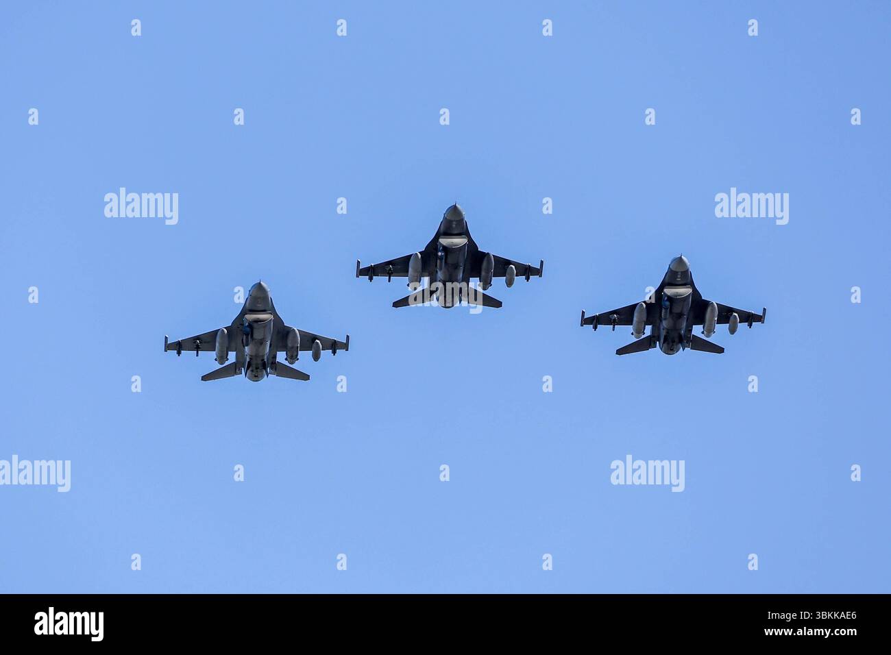 Omaha, NE, USA. 21st June, 2025. The jets fly over the stadium prior to ...
