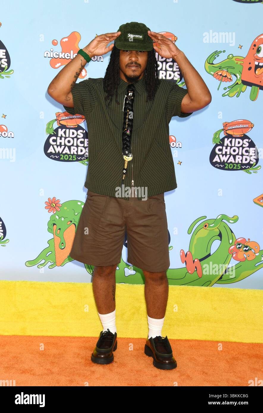 Santa Monica, Ca. 21st June, 2025. Keith Lee at the 2025 Nickelodeon ...