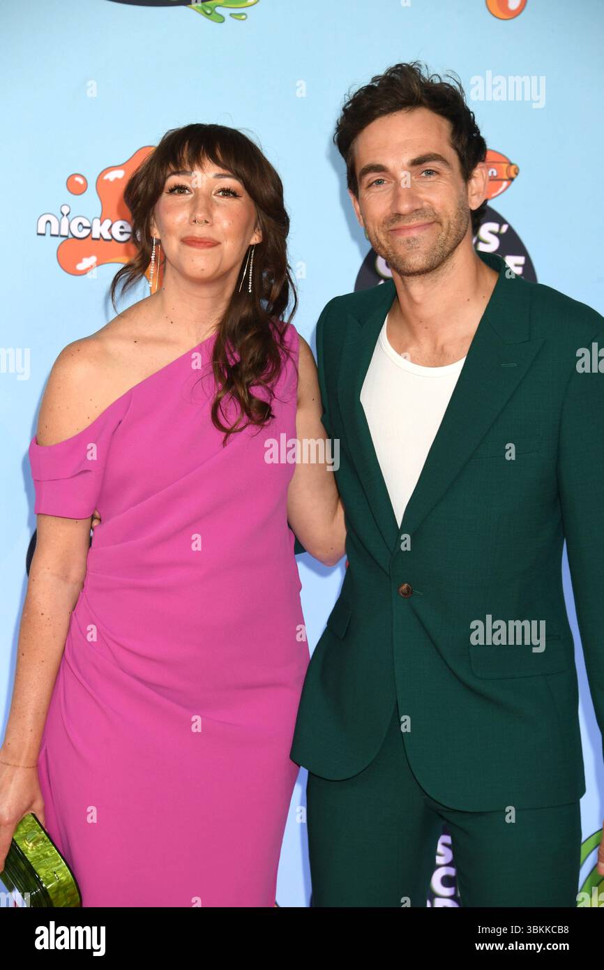 Santa Monica, Ca. 21st June, 2025. Mindy Coleman and Danny Go! at the ...