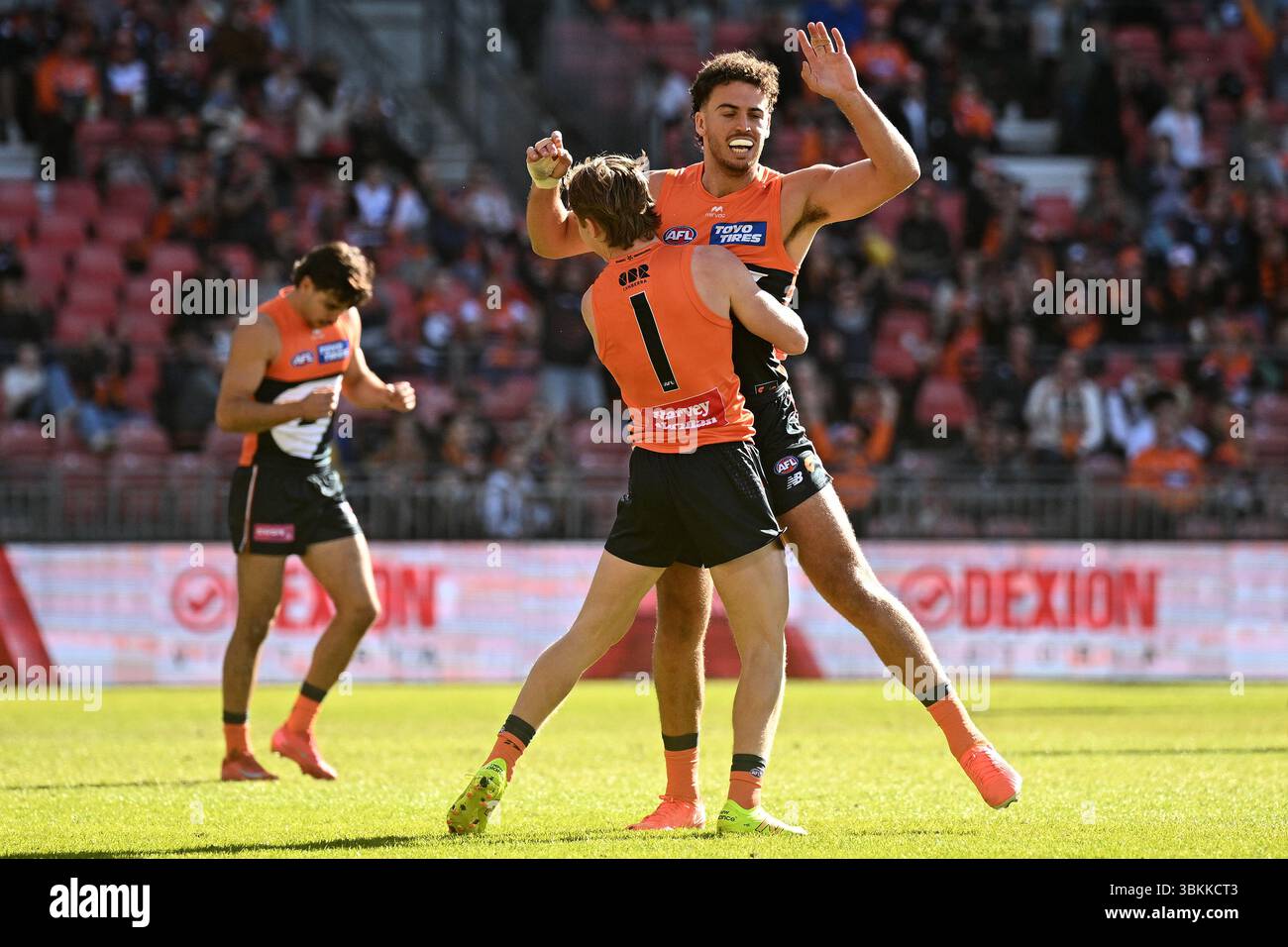 Sydney, Australia. 22nd June, 2025. Jake Riccardi of the Giants ...