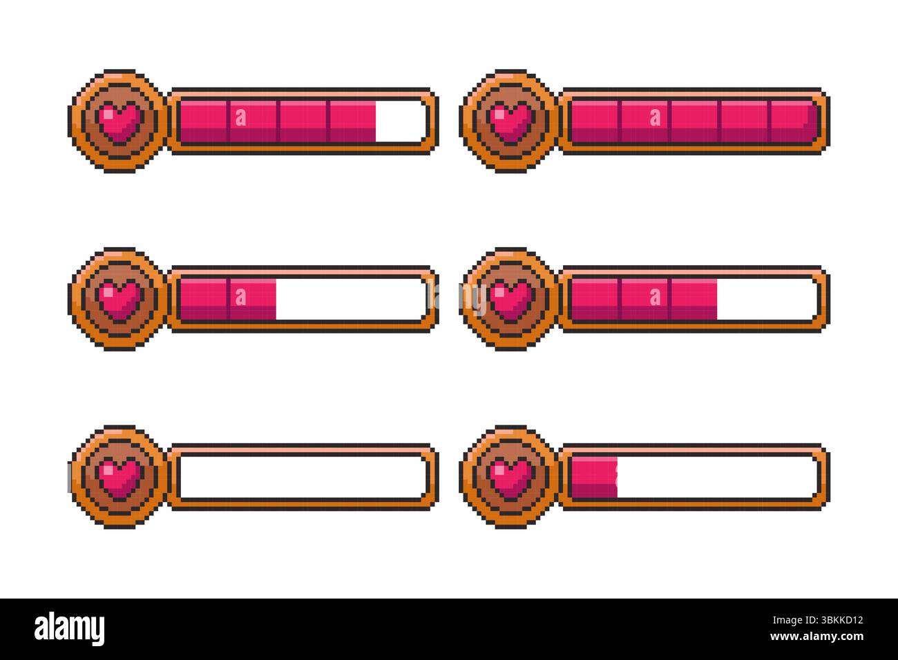 Pixel bars hi-res stock photography and images - Alamy