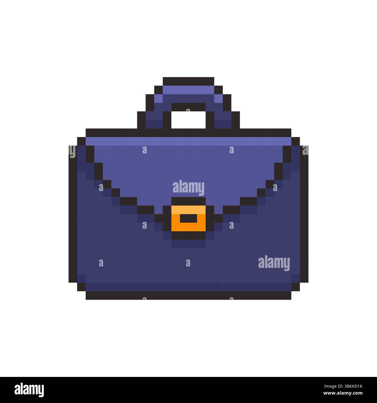 Pixel art Briefcase game asset design Stock Vector Image & Art - Alamy