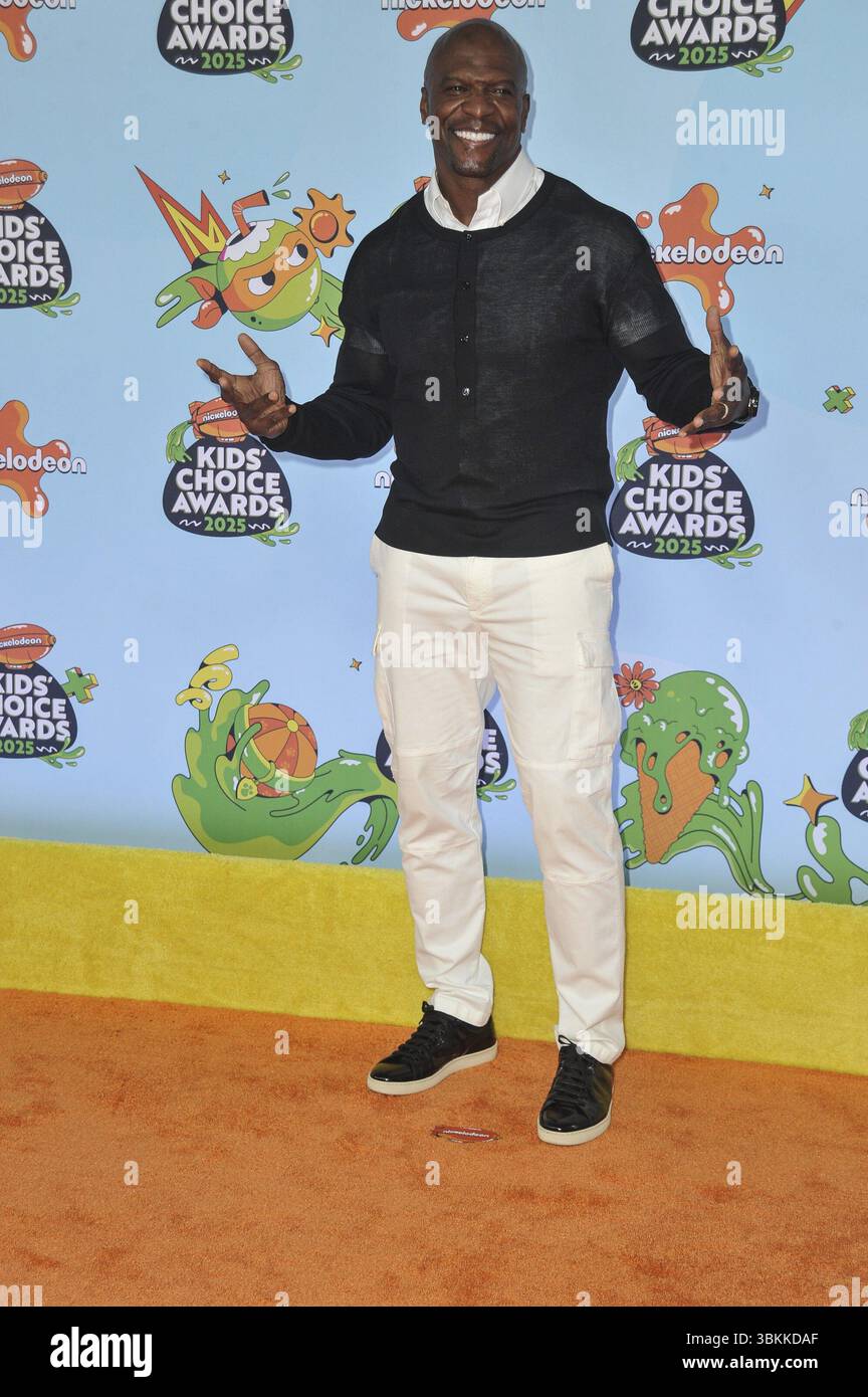 Terry Crews at arrivals for Nickelodeon Kids Choice Awards 2025 - Part ...
