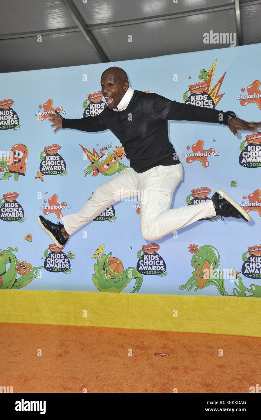 Terry Crews at arrivals for Nickelodeon Kids Choice Awards 2025 - Part ...