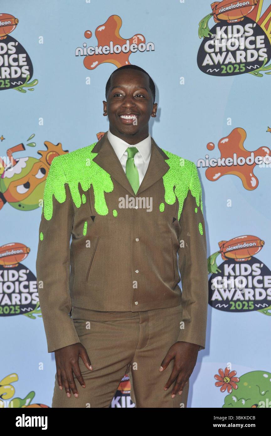 Maya Dehlin Spach at arrivals for Nickelodeon Kids Choice Awards 2025 ...