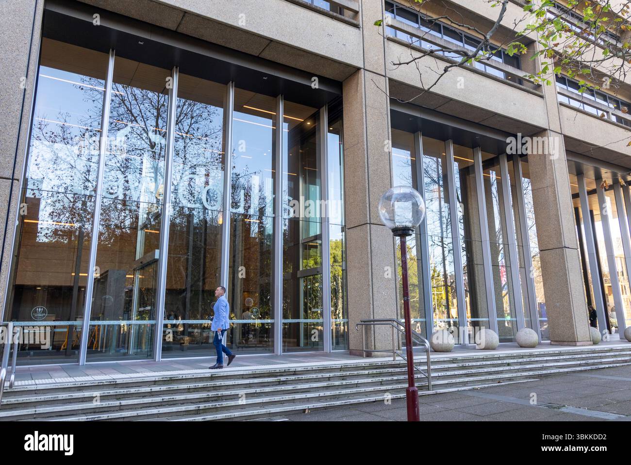 Supreme law courts building in Queens Square, Macquarie street, Sydney ...
