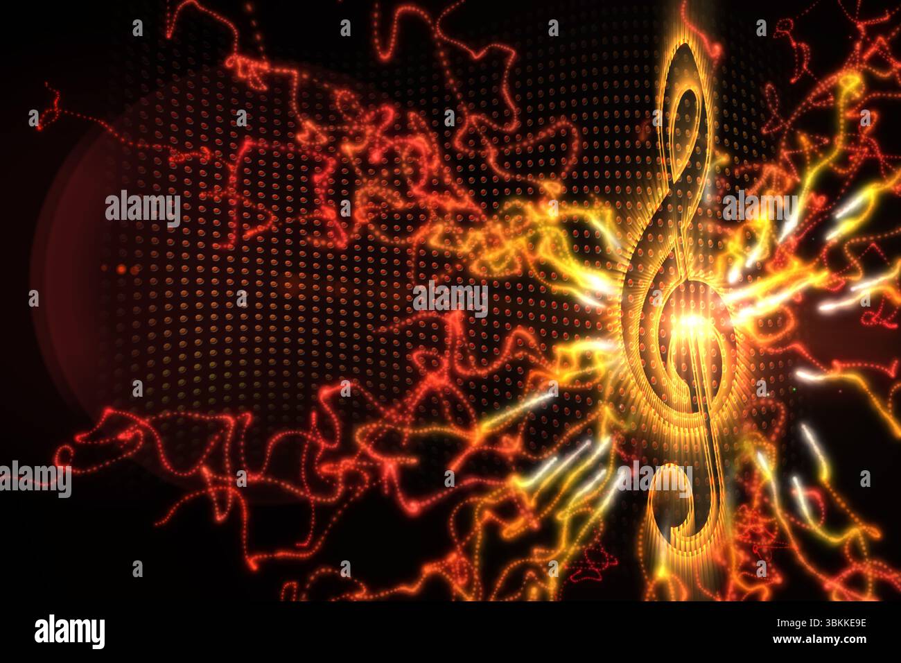 Treble clef notes hi-res stock photography and images - Alamy