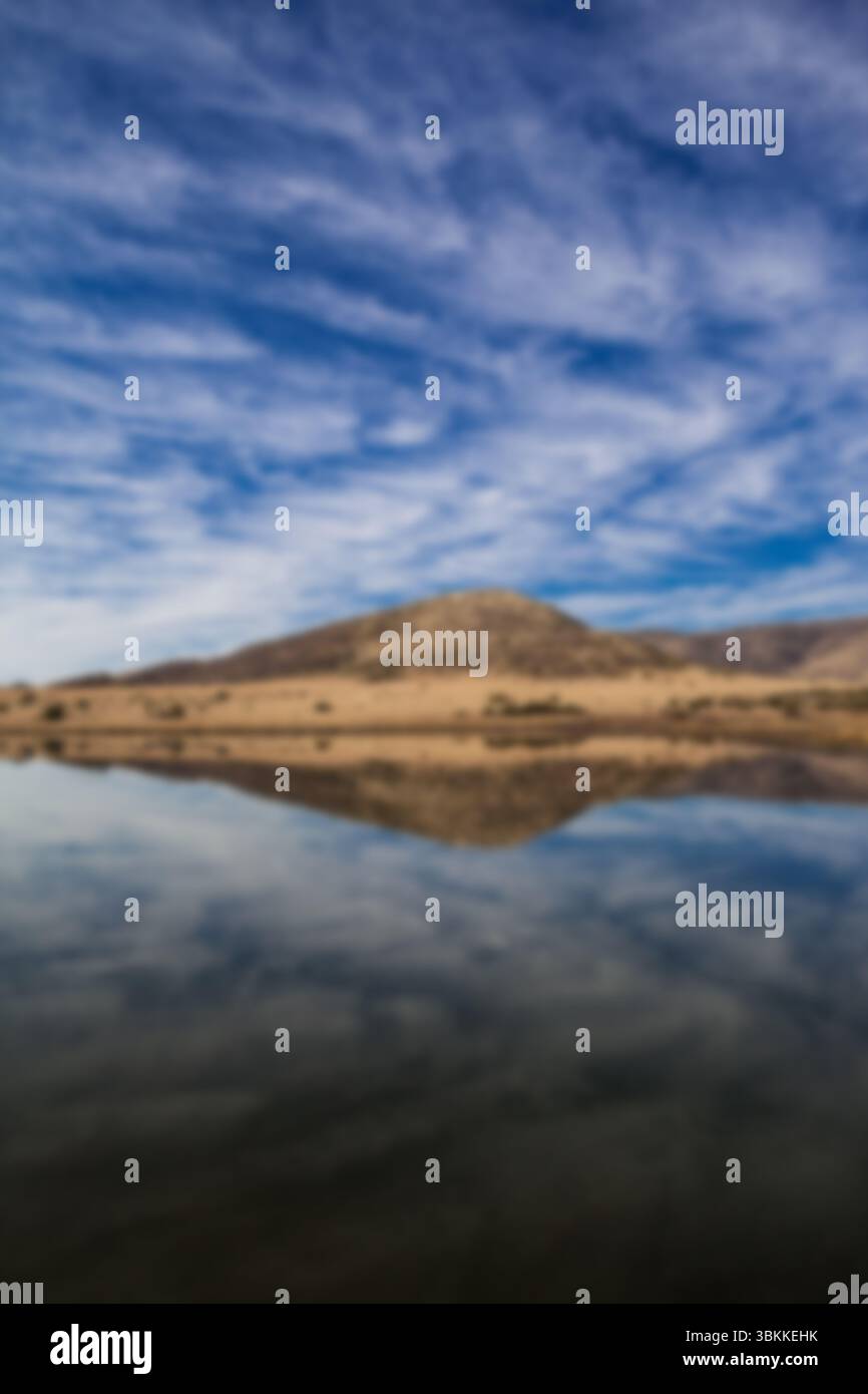 Front view misty valley hi-res stock photography and images - Alamy