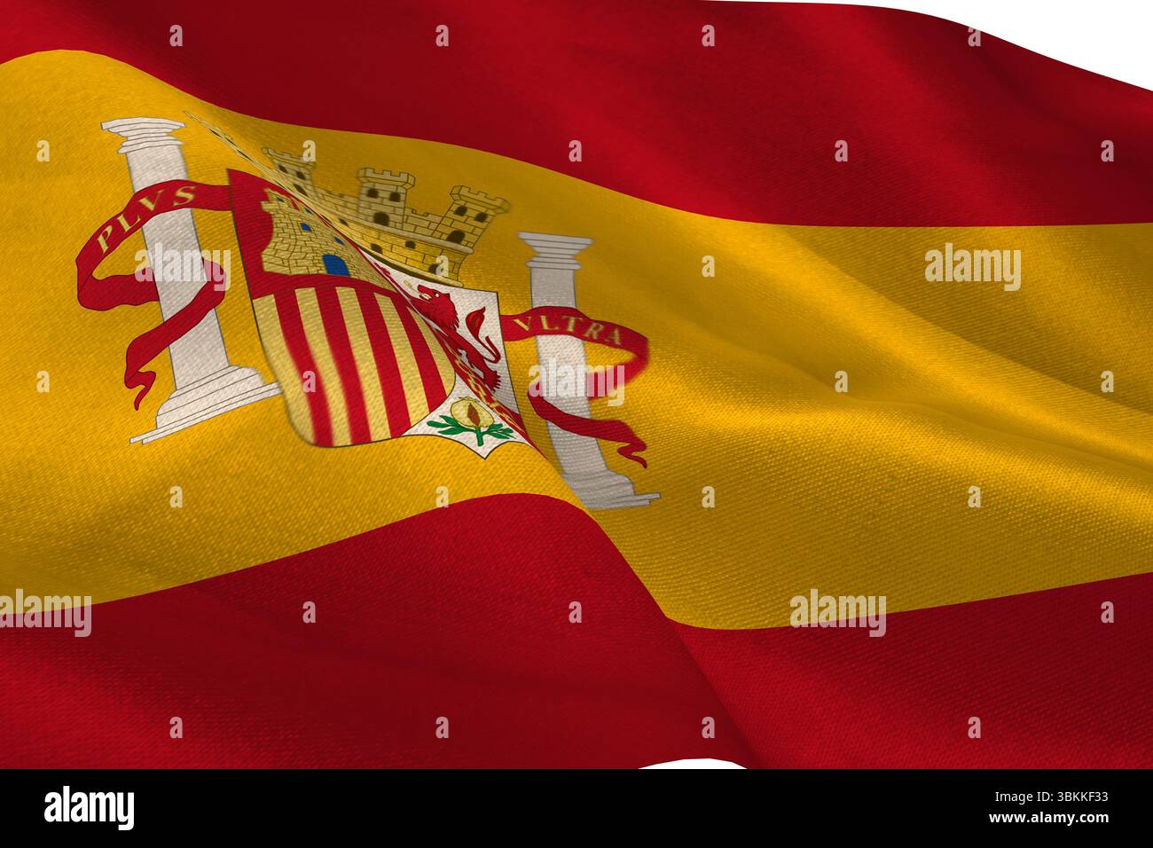 Flag spain 3d animation hi-res stock photography and images - Alamy