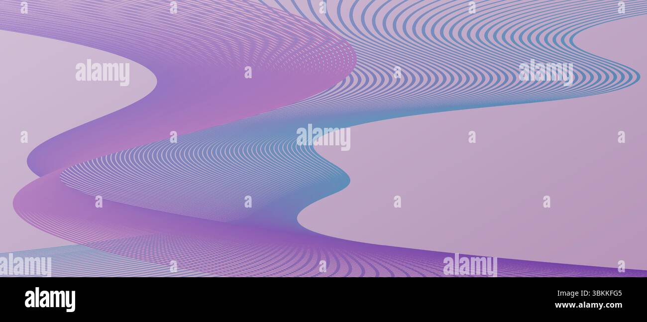 visually appealing abstract wave vector illustration flowing lines with ...