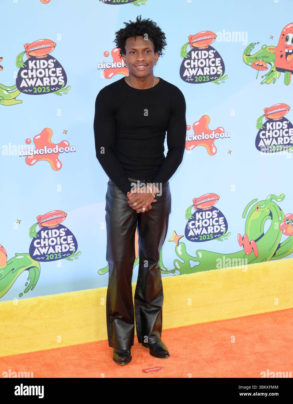 SANTA MONICA, USA. June 21, 2025: Israel Johnson at the 2025 Kids ...