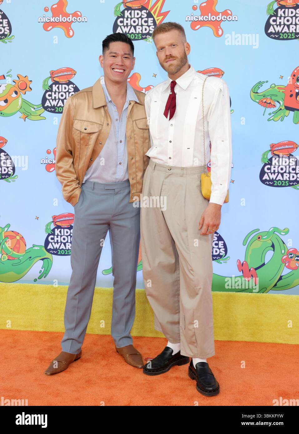 Mark Hoying and Scott Hoying attend the 2025 Nickelodeon's Kids' Choice ...