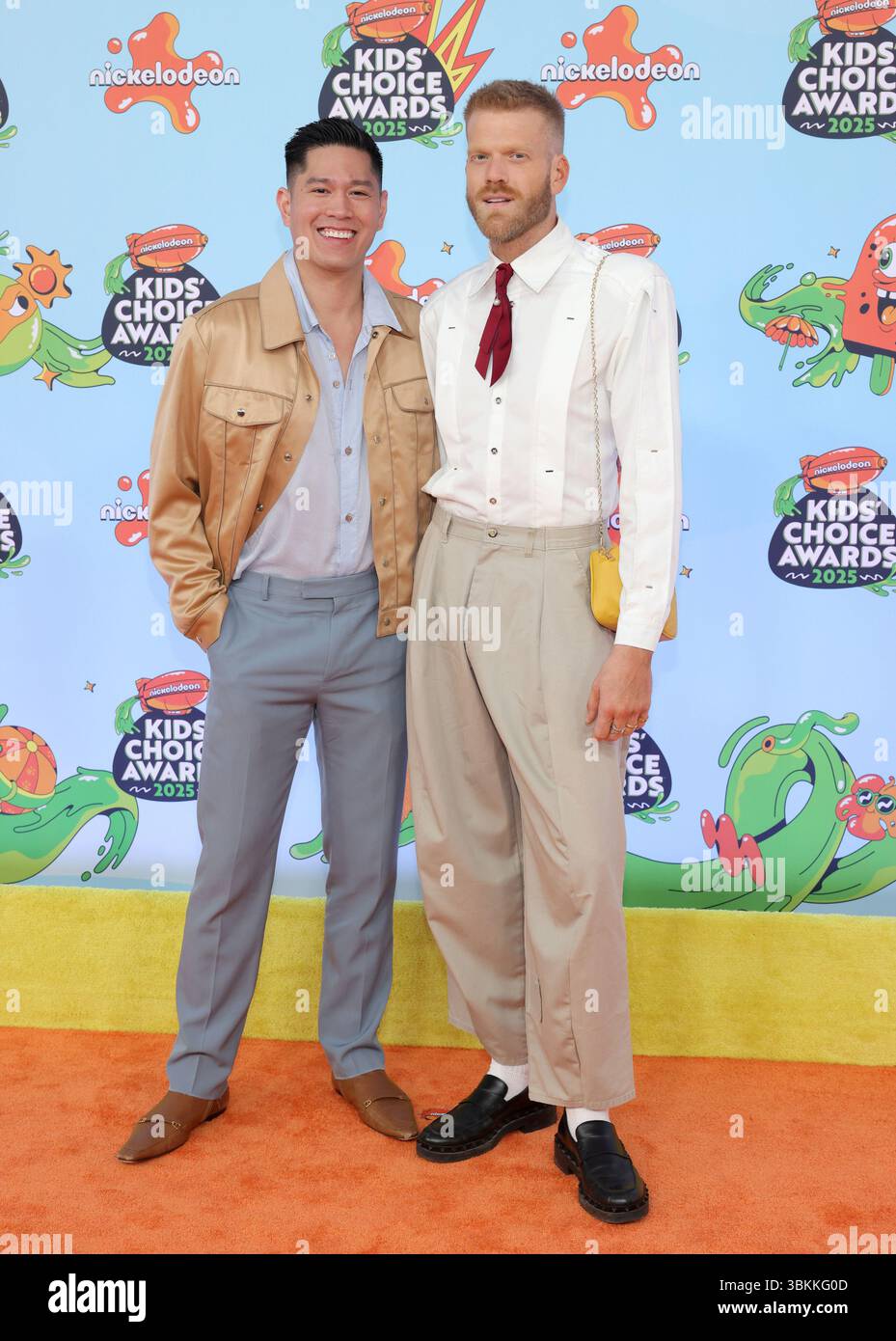 Mark Hoying and Scott Hoying attend the 2025 Nickelodeon's Kids' Choice ...