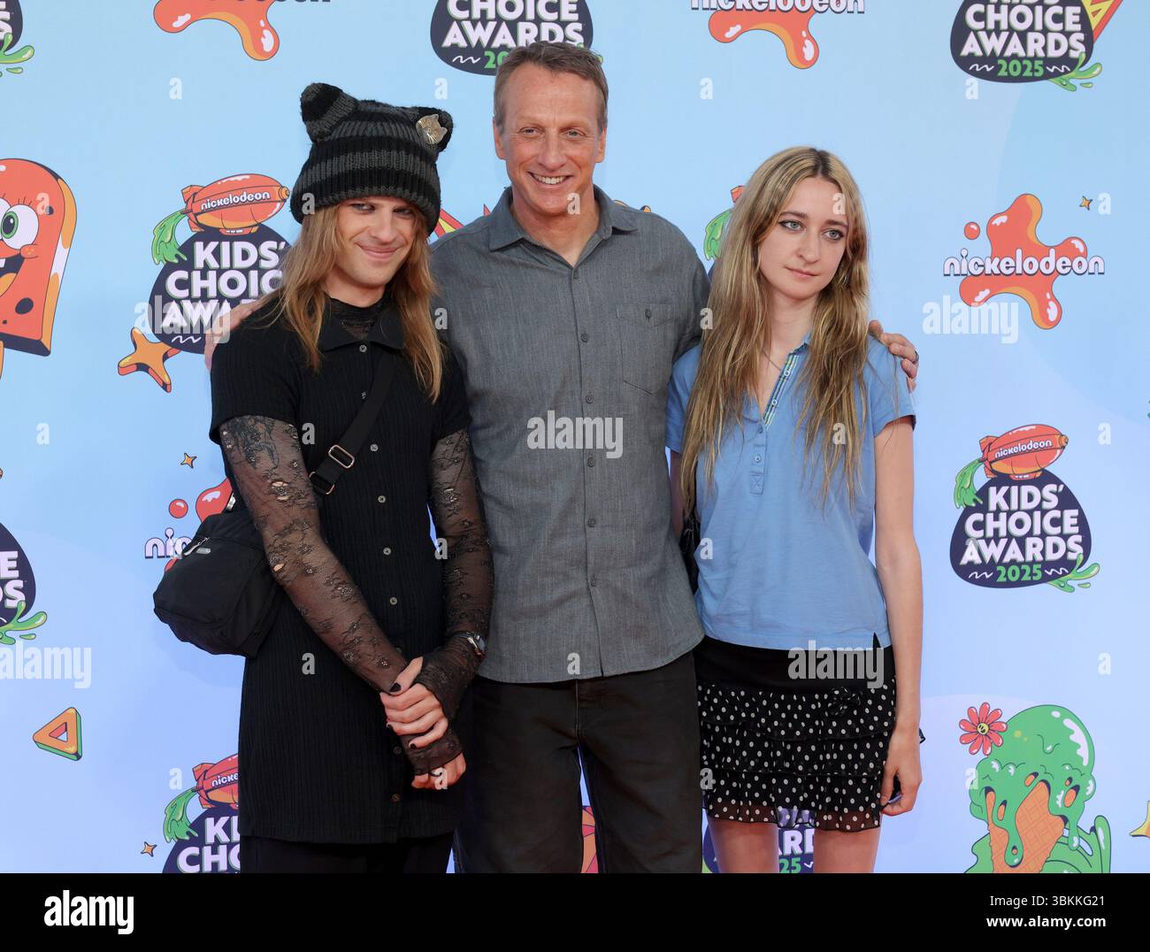 Santa Monica, United States. 21st June, 2025. Spencer Hawk, Tony Hawk ...