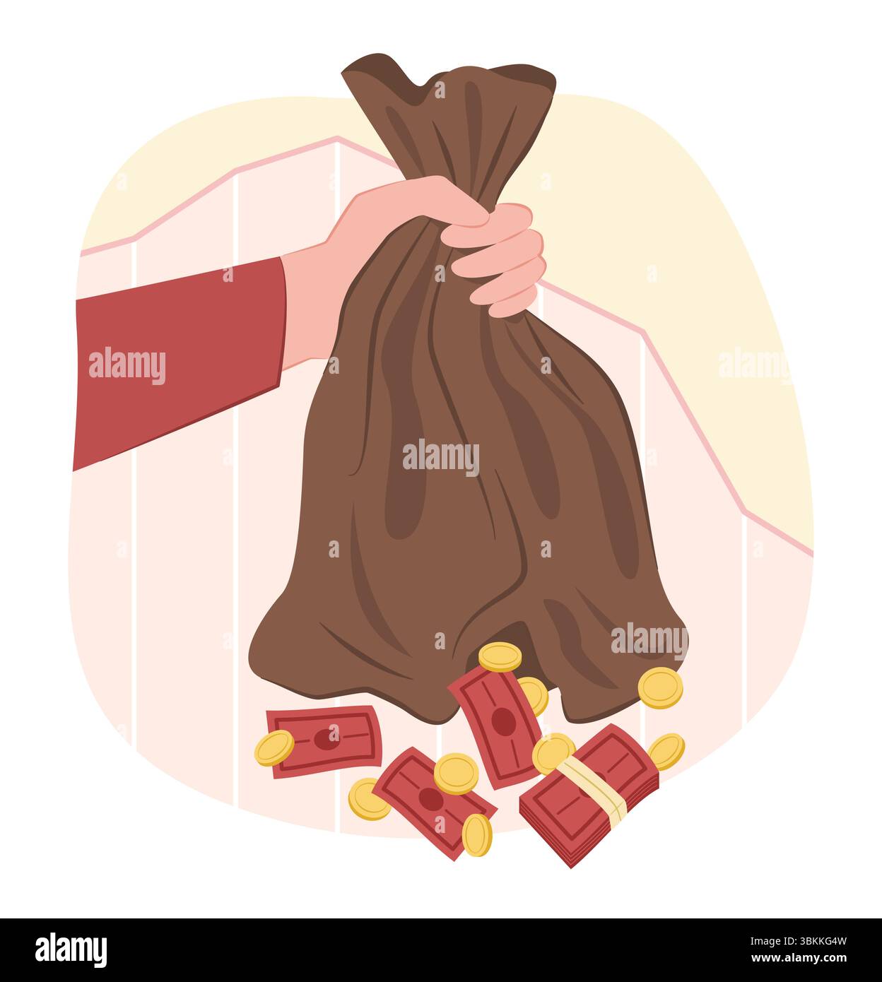 Loan losing Stock Vector Images - Alamy