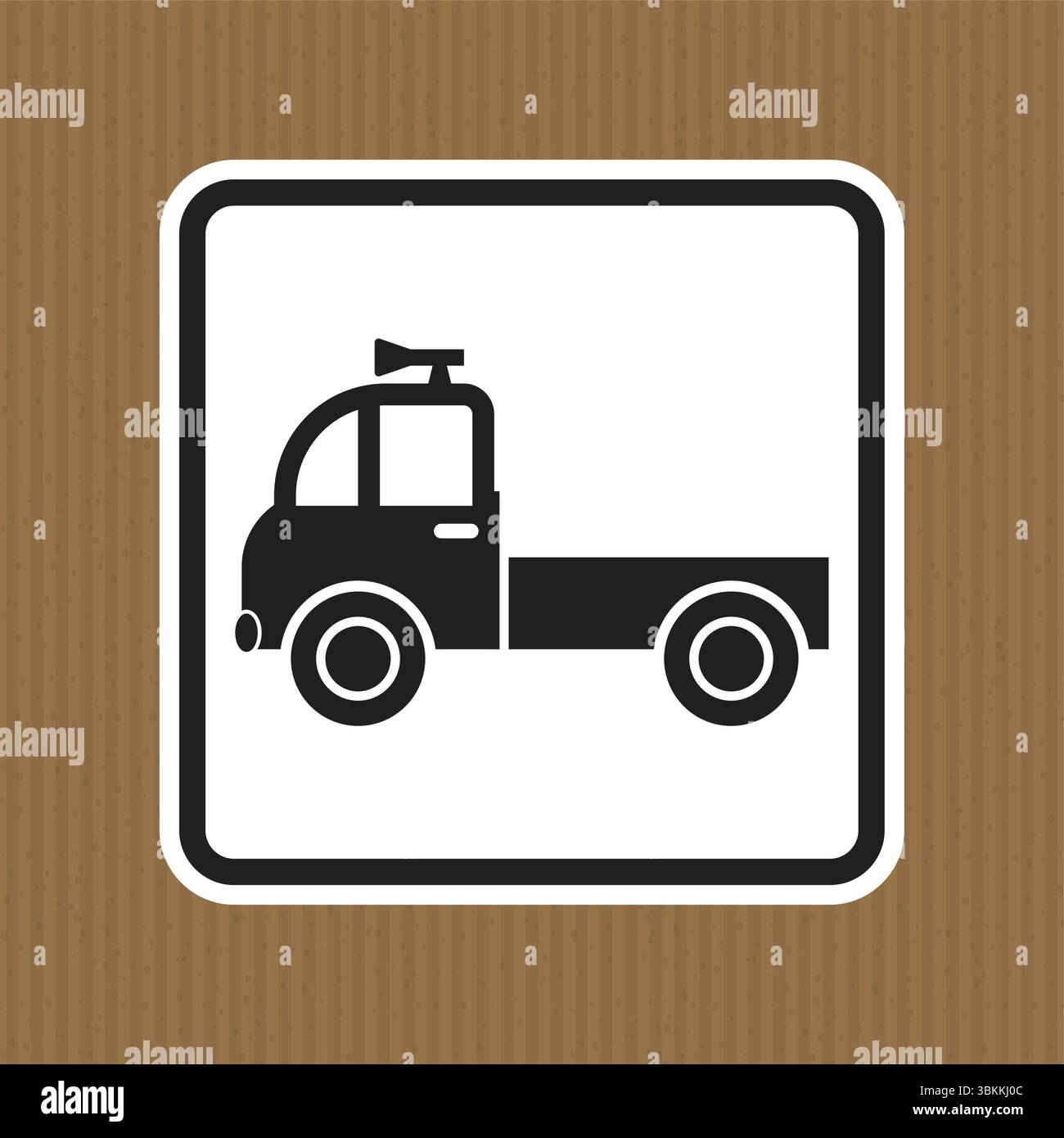 Truck transport signage Stock Vector Images - Alamy