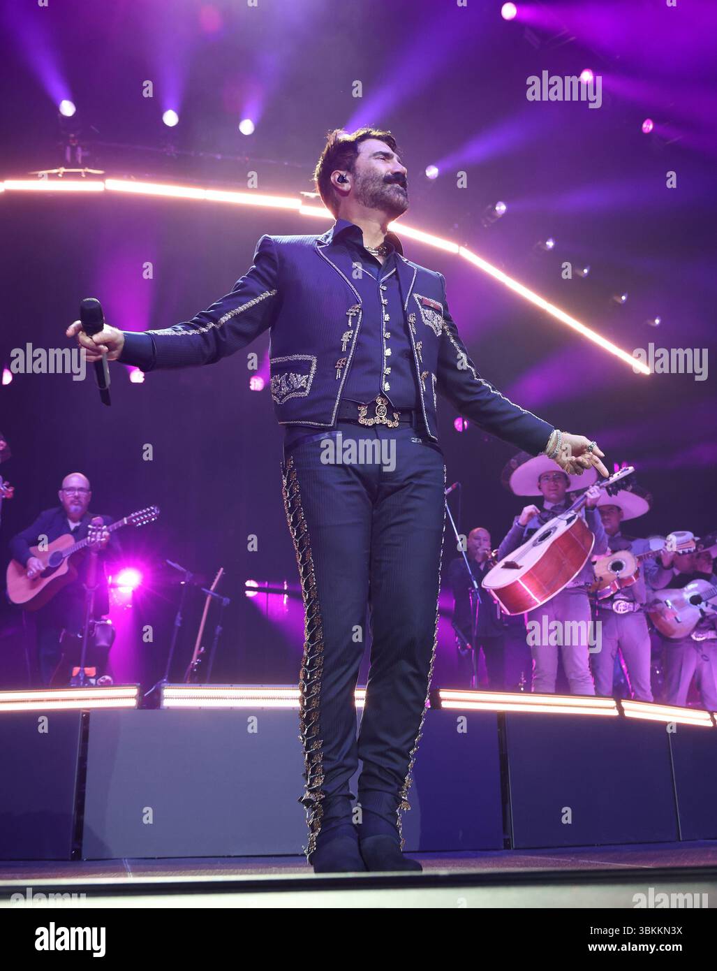 MIAMI, FL - JUNE 21: Alejandro Fernandez performs during Alejandro ...