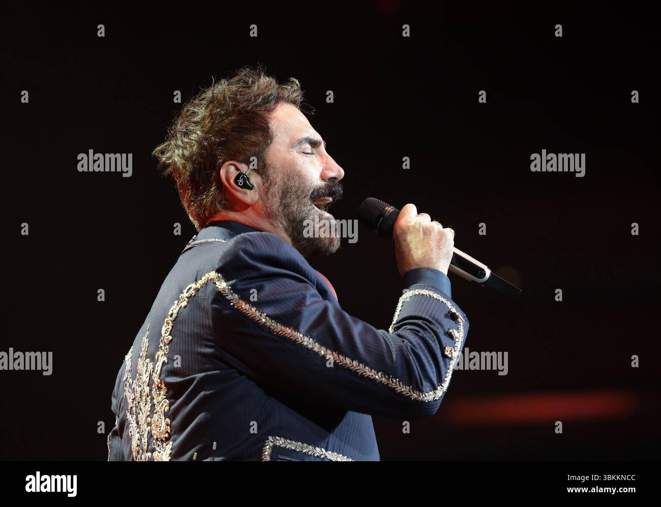 MIAMI, FL - JUNE 21: Alejandro Fernandez performs during Alejandro ...