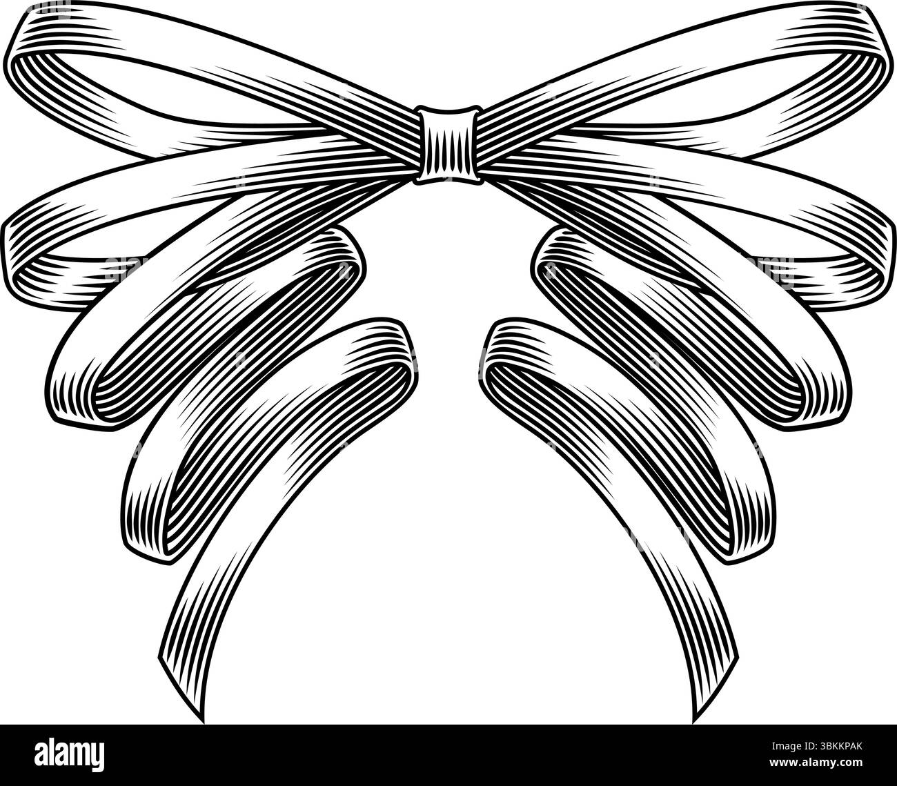 Paper scroll bow Black and White Stock Photos & Images - Alamy