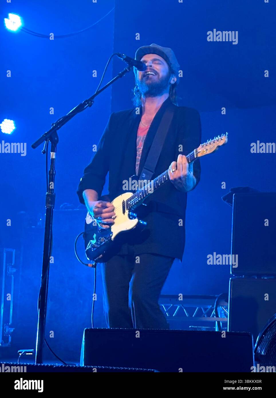Supergrass performing at the Big Top stage at the Isle of Wight ...