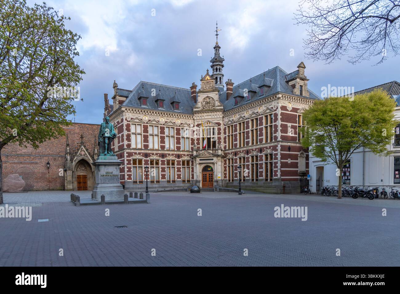 Historic University Hall in Utrecht, Netherlands, featuring Dutch ...