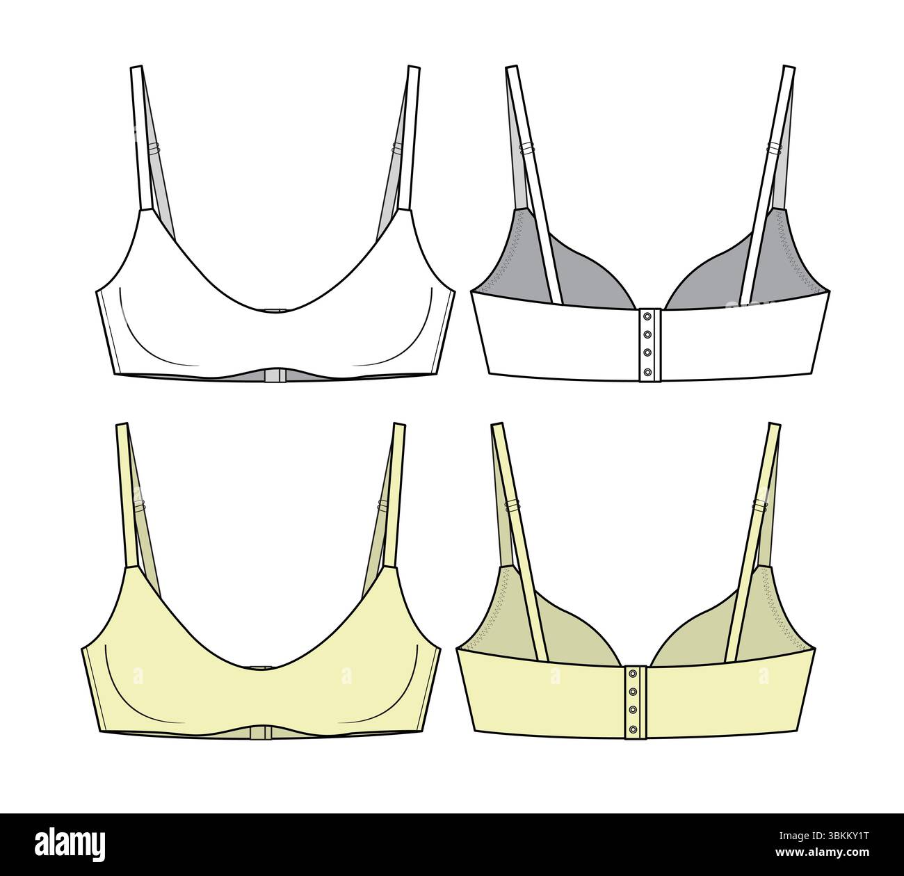Girls bikini Stock Vector Images - Alamy