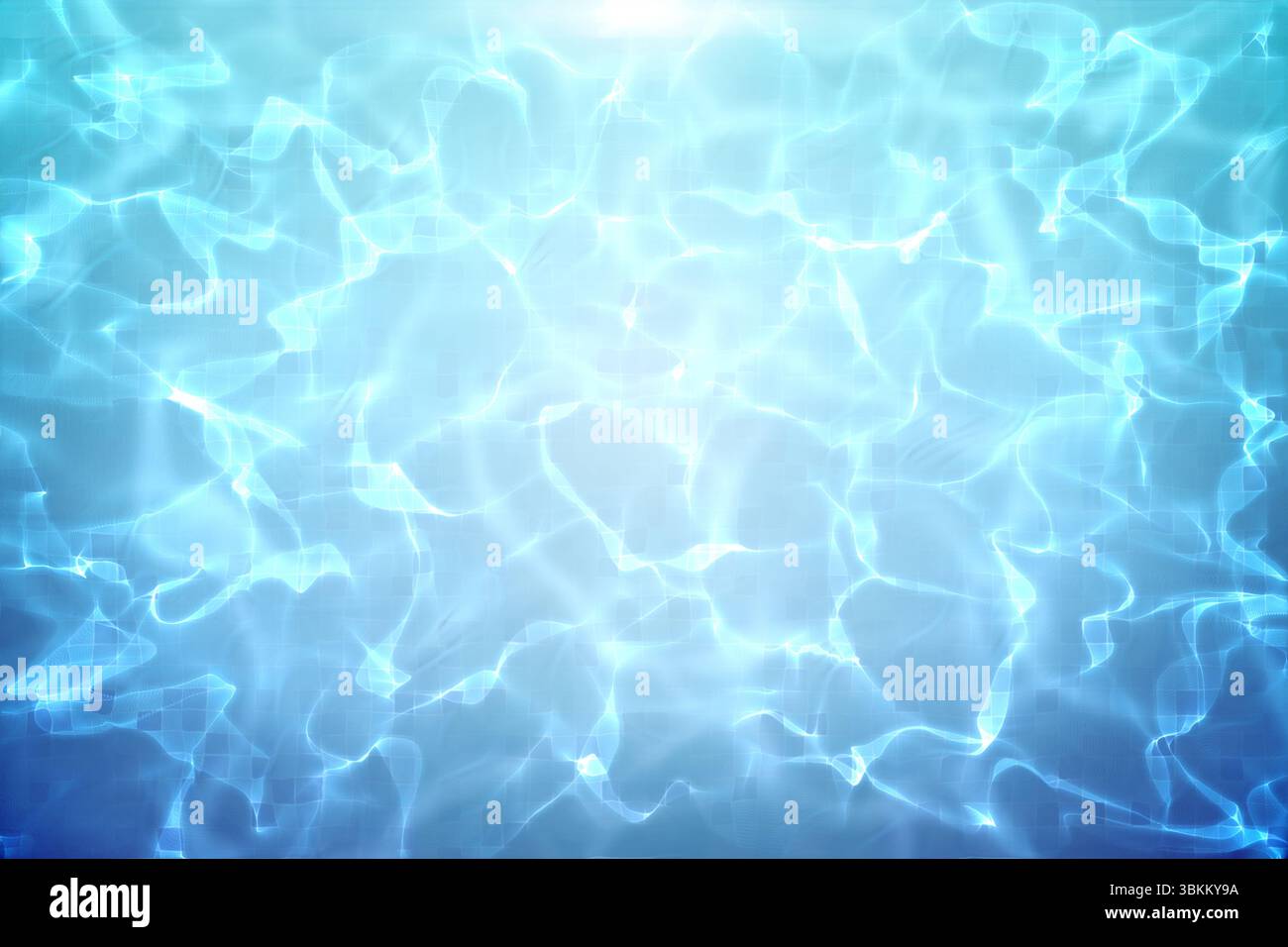 Blue light swimming pool hi-res stock photography and images - Alamy