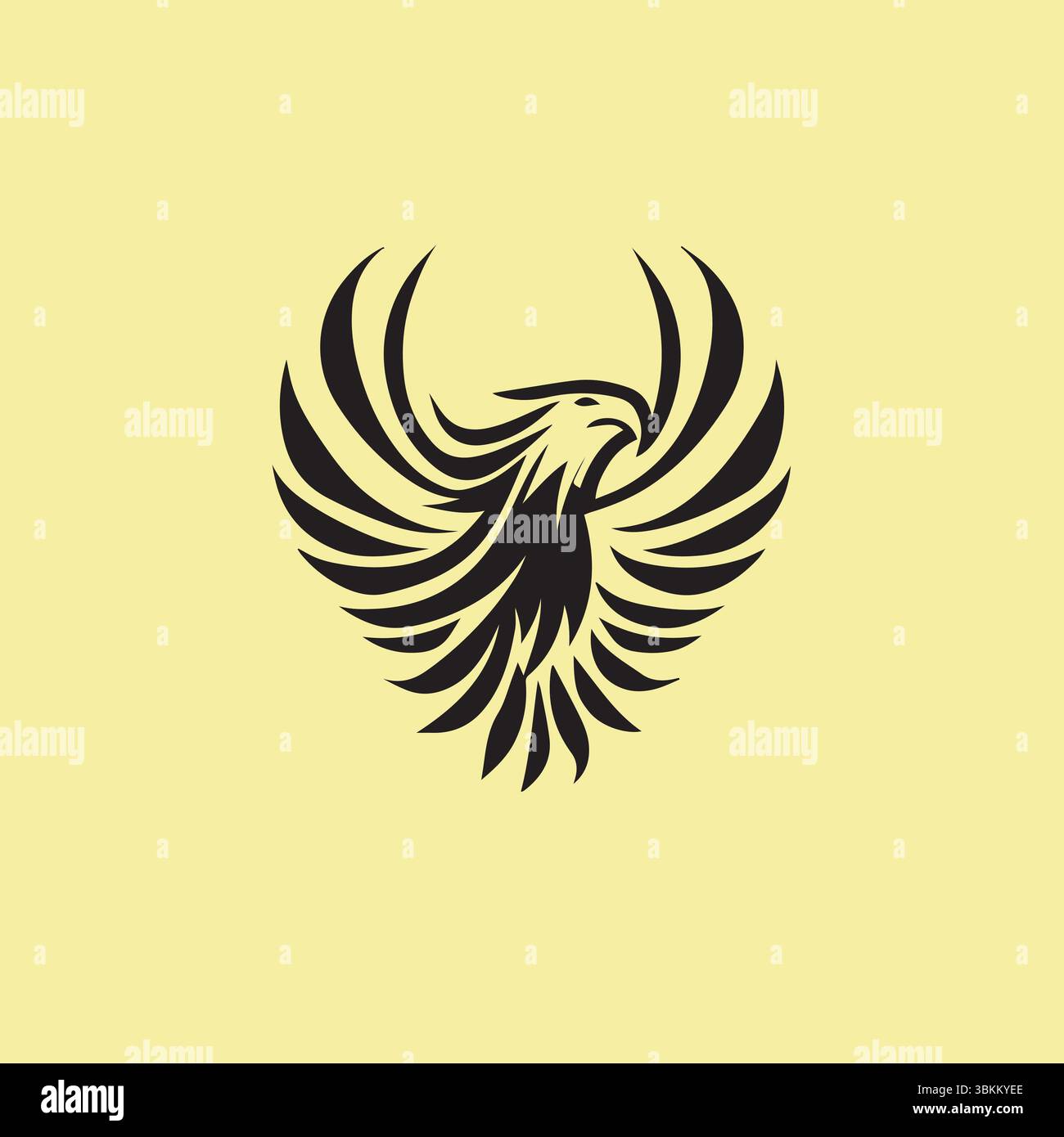 Custom eagle logo designs hi-res stock photography and images - Alamy