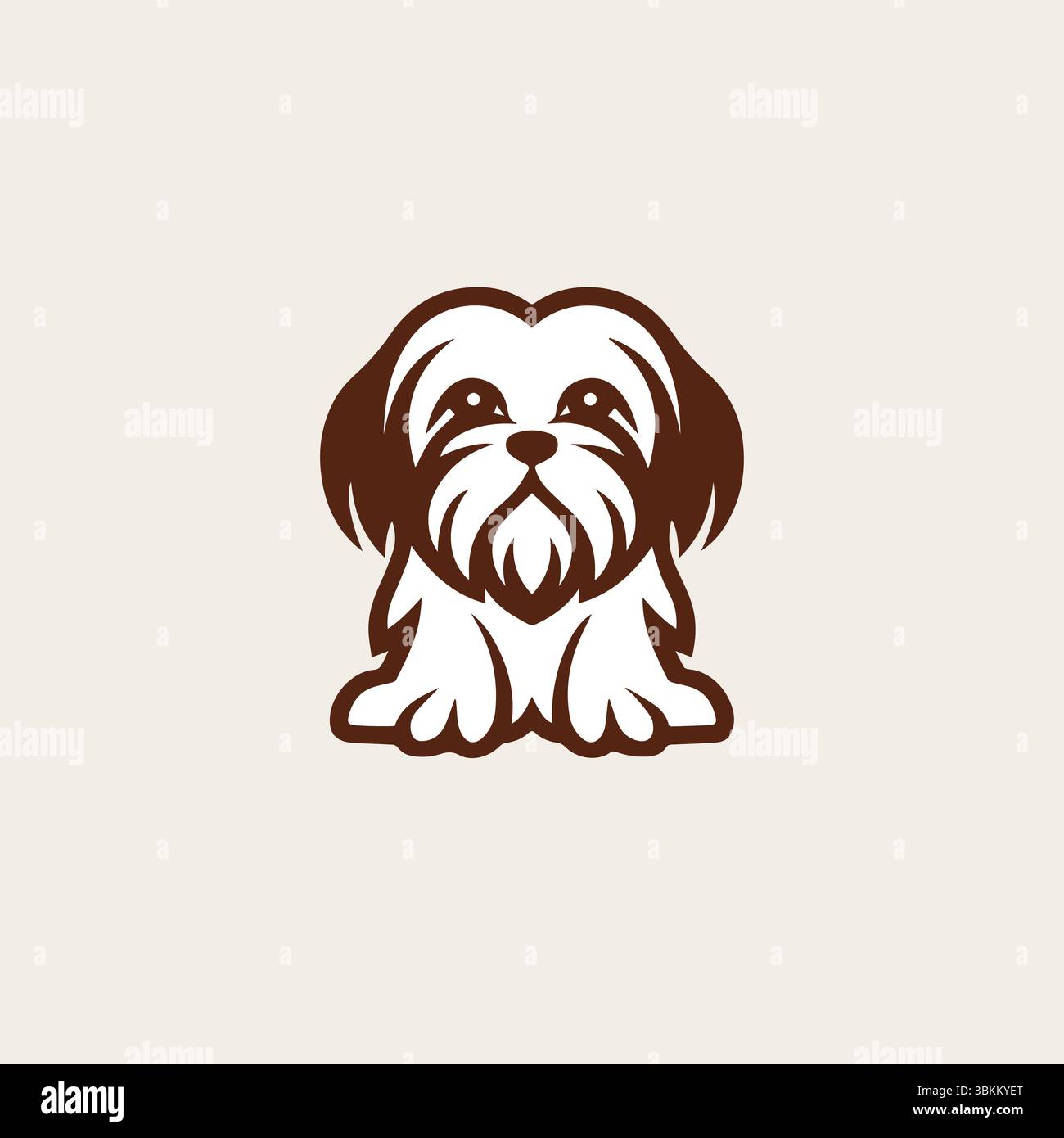 Dog logo photos hi-res stock photography and images - Alamy