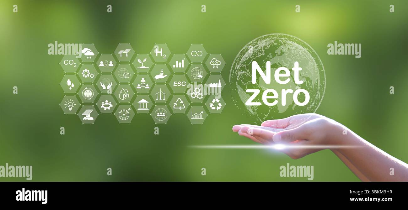 The goal of reducing carbon emissions, green economy and sustainable ...