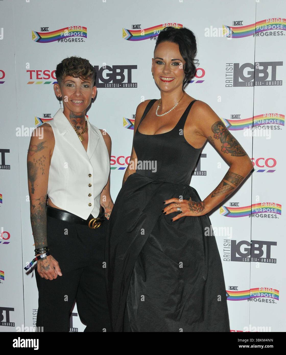 London, UK. 20th June, 2025. Cole Howat and Abbie Howat at the British ...