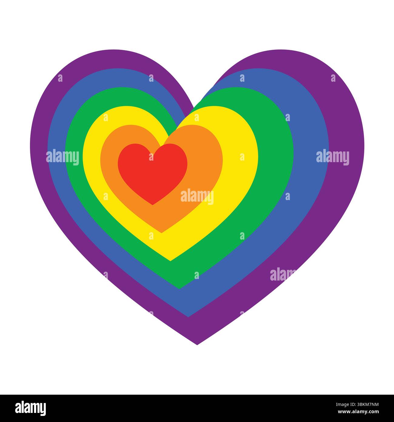 Flat-style illustration representing queer pride and community spirit ...