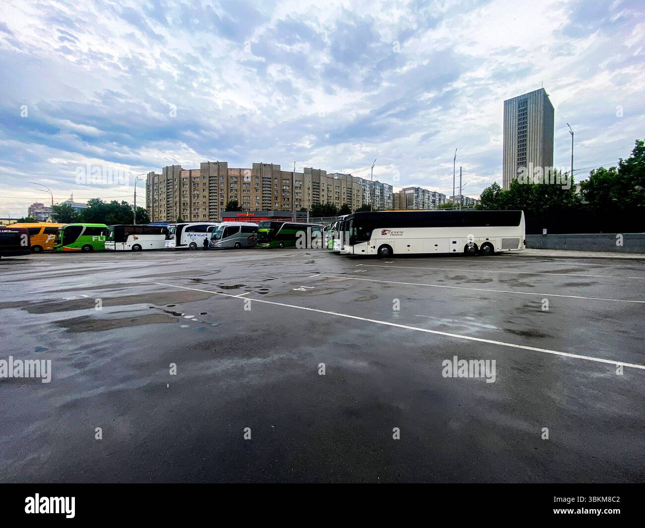 Central Bus Terminal Platform. Platform of the Central Bus Terminal ...