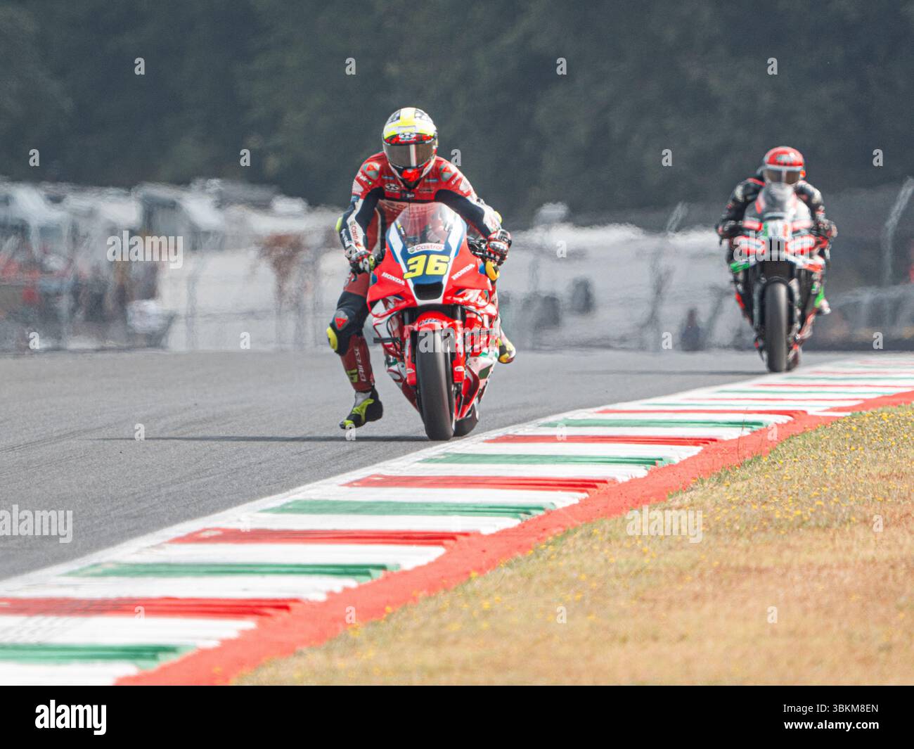 36 Mir Joan Honda HRC Castrol HONDA during the warm up of the Brembo ...