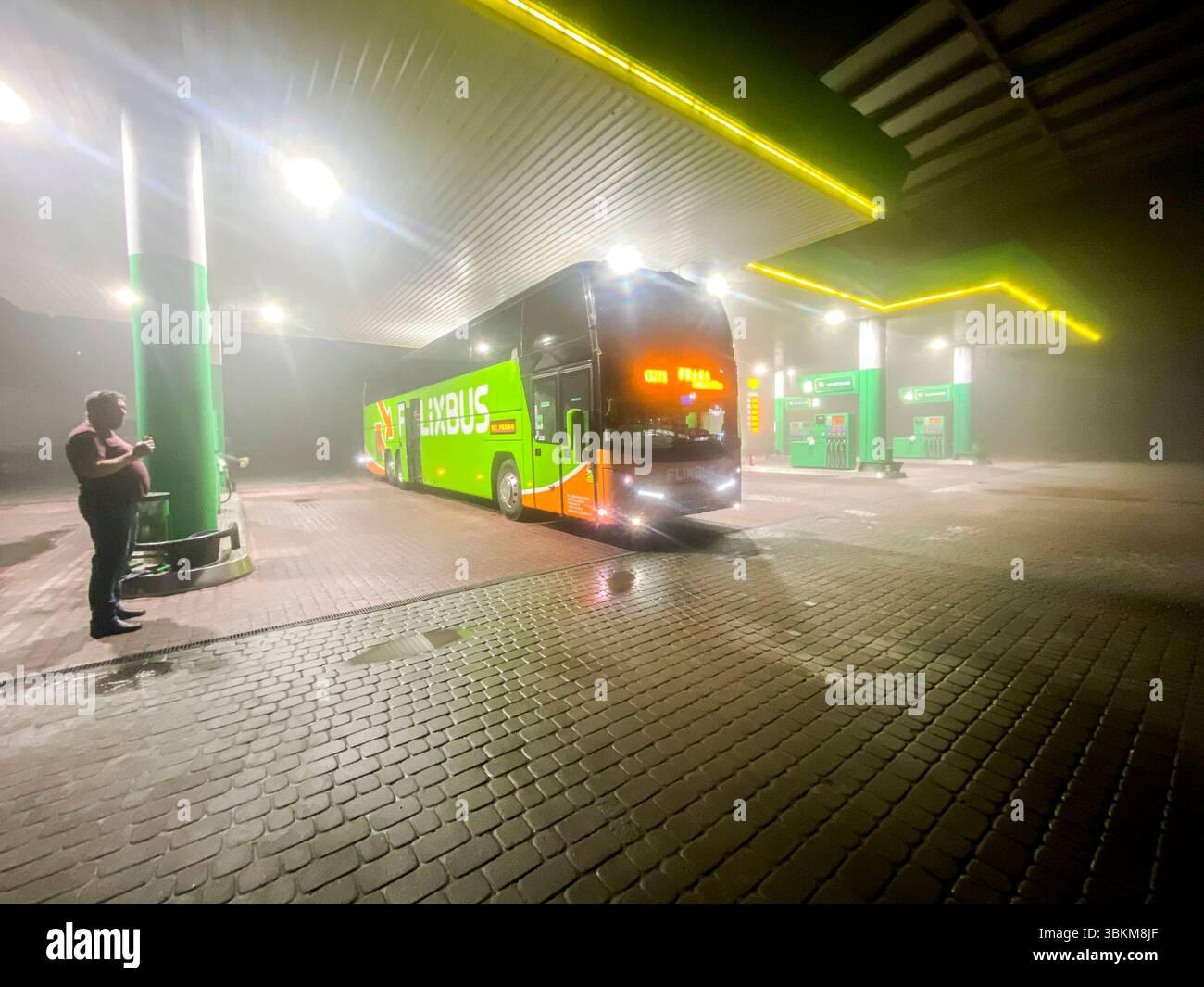 Traveling by Flixbus. Traveling by Flixbus from Kyiv, Ukraine towards ...