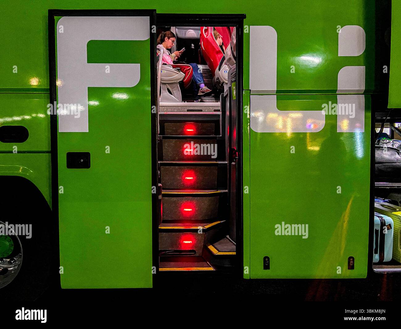 Traveling by Flixbus. Traveling by Flixbus from Kyiv, Ukraine towards ...
