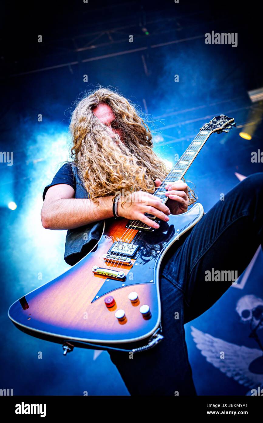 Copenhagen, Denmark. 20th, June 2025. The Swedish thrash metal band ...