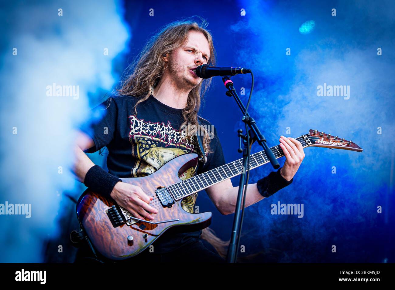 Copenhagen, Denmark. 20th, June 2025. The Danish death metal band Thus ...