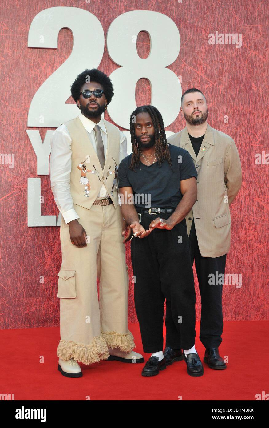 Young Fathers (Alloysious Massaquoi, Kayus Bankole and Graham Hastings ...