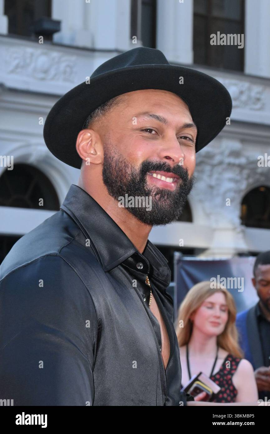 London, UK - 18 June 2025Chi Lewis-Parry at the world premiere of 28 ...