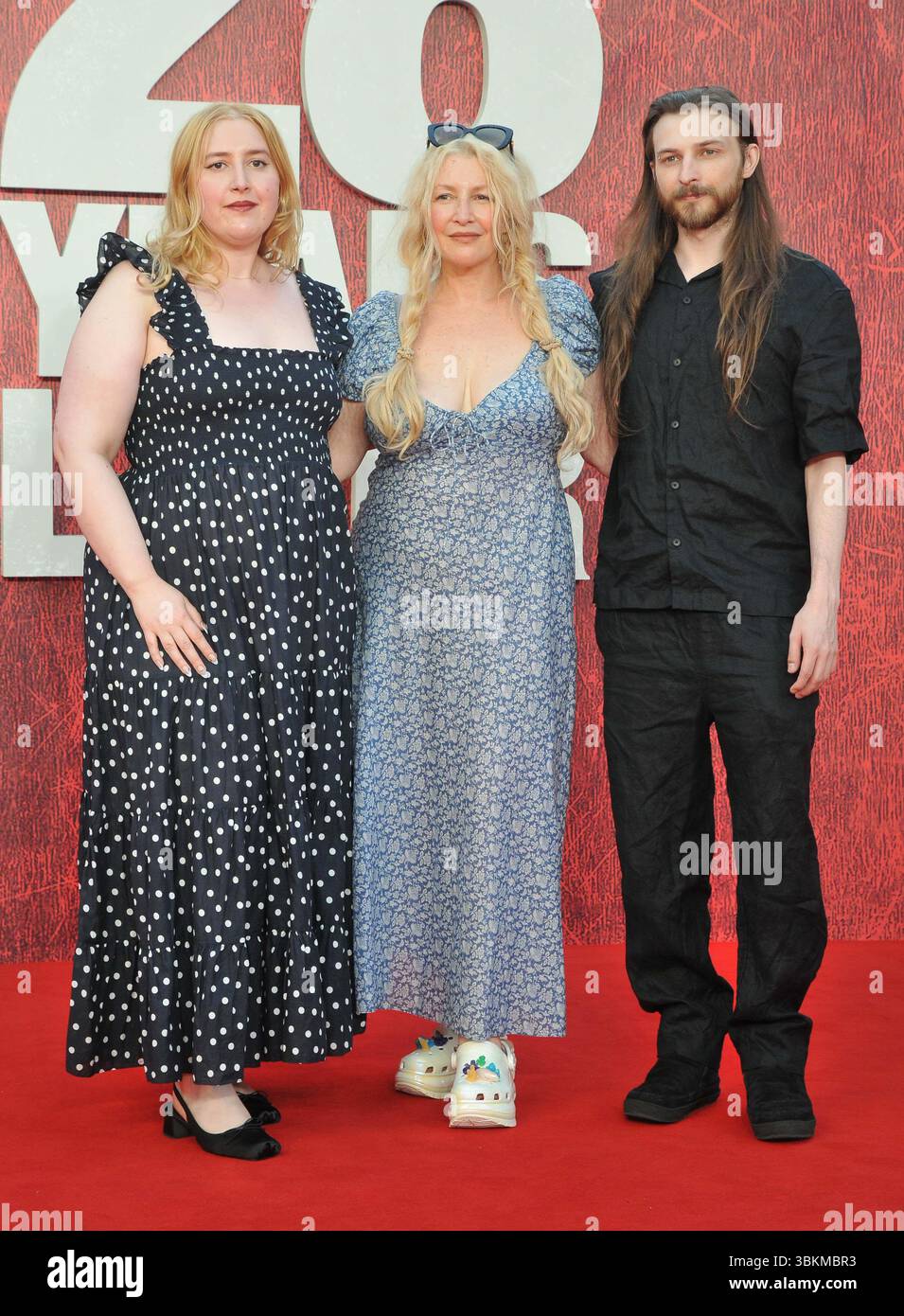 Honey Ross, Jane Goldman and guest at the "28 Years Later" world film ...