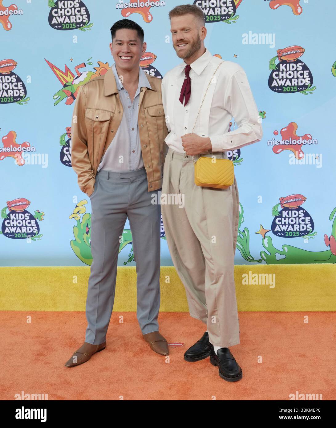 Los Angeles, USA. 21st June, 2025. (L-R) Mark Hoying and Scott Hoying ...