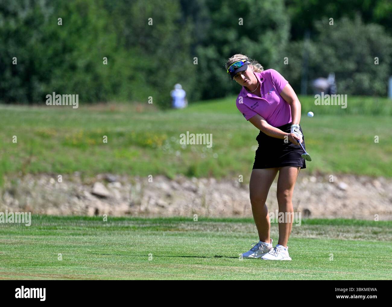 Beroun, Czech Republic. 22nd June, 2025. Czech golf player Sara ...
