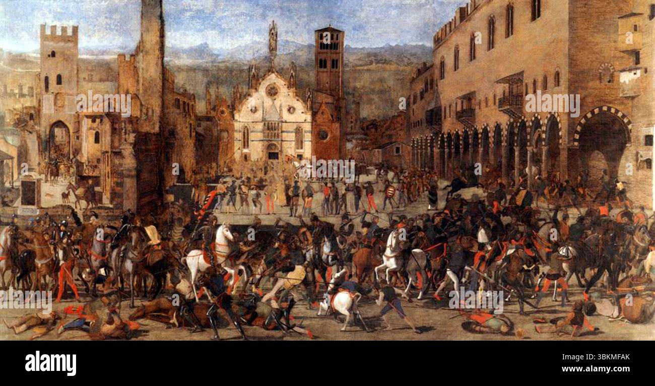 Cacciata dei Bonacolsi (1494) Domenico Morone - The House of Bonacolsi ...