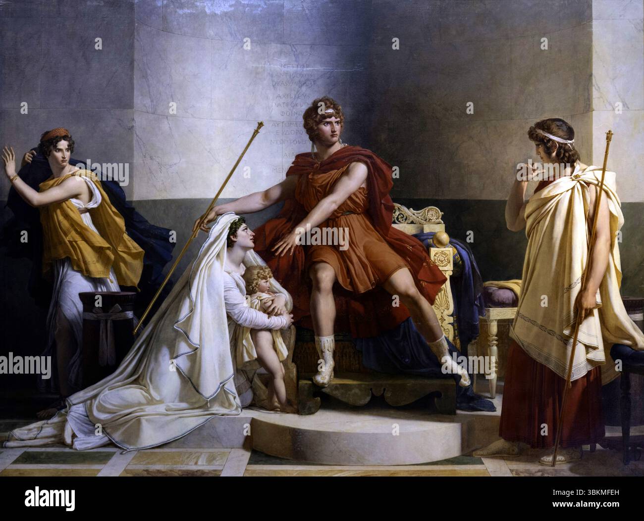Andromache and Pyrrhus (French: Andromaque et Pyrrhus) is an oil on canvas neoclassical history ...