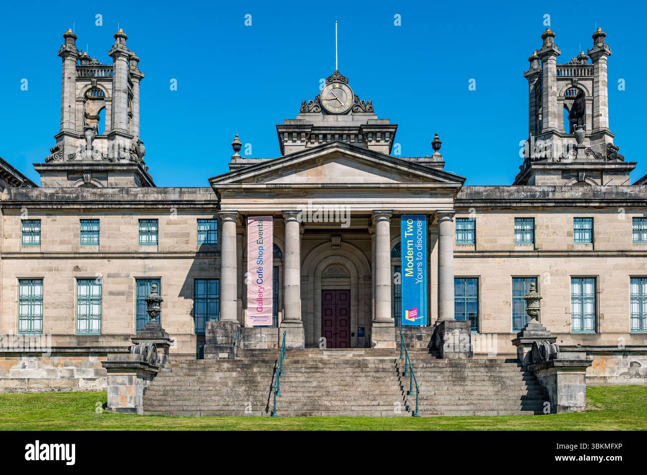 Exterior of grand building, National Galleries of Scotland Modern Two ...