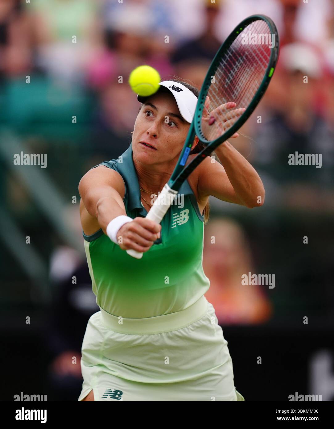 McCartney Kessler in action against Dayana Yastremska during day seven ...