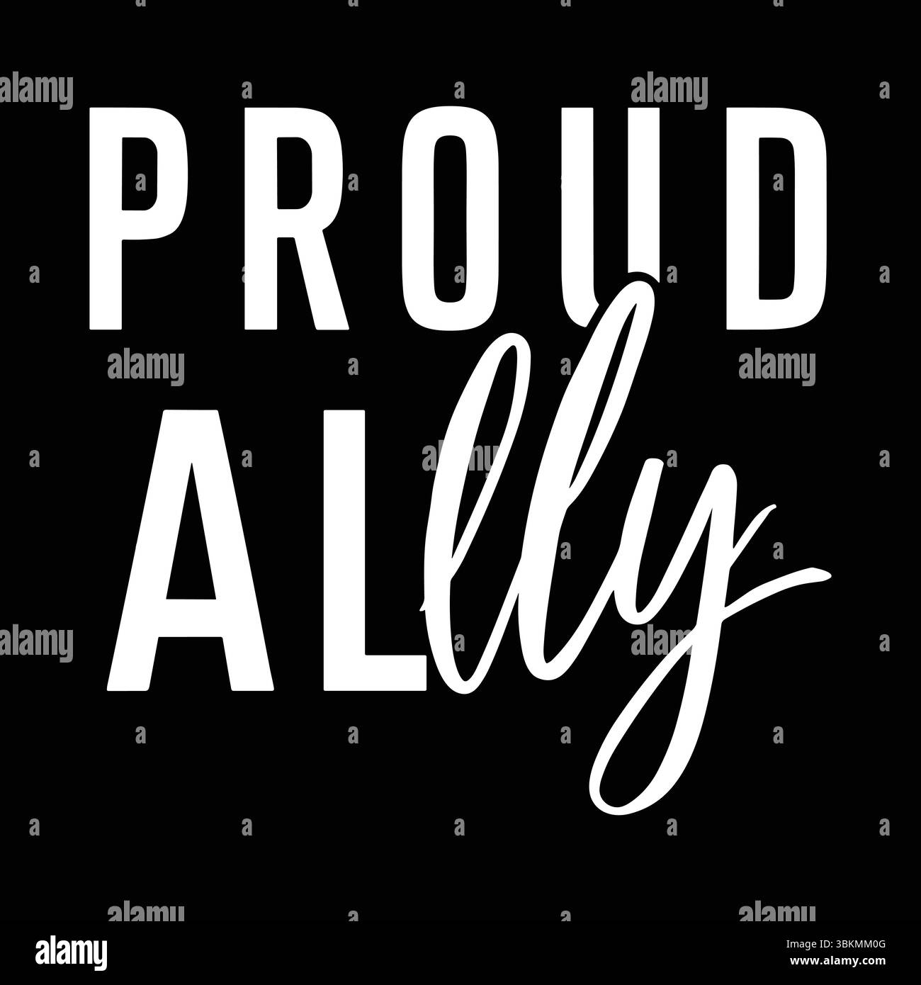 Trans ally design hi-res stock photography and images - Alamy