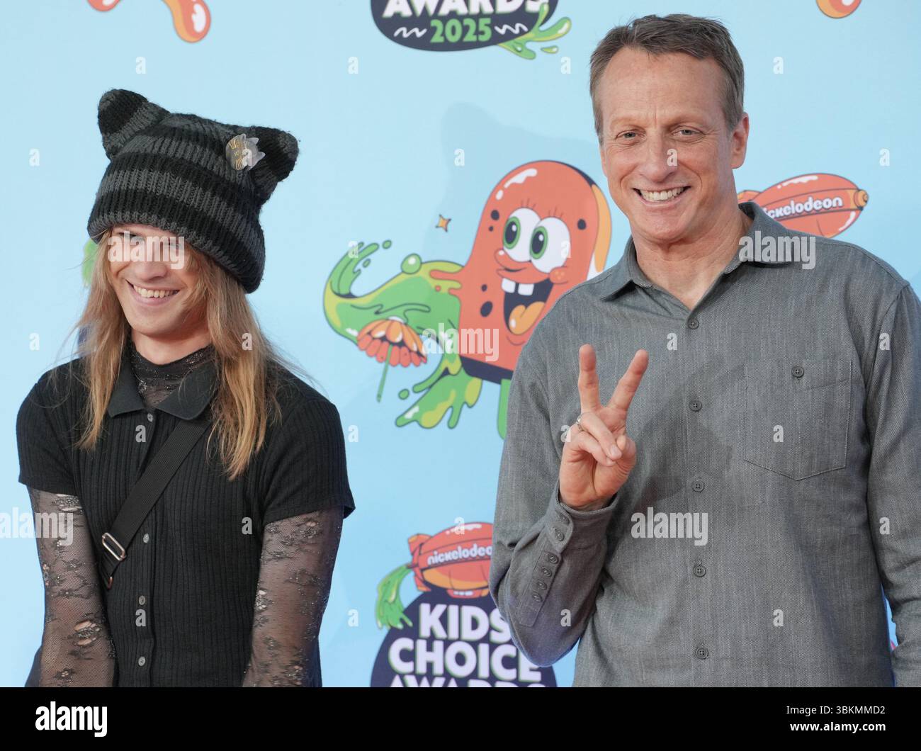 Los Angeles, USA. 21st June, 2025. (L-R) Spencer Hawk and Tony Hawk at ...